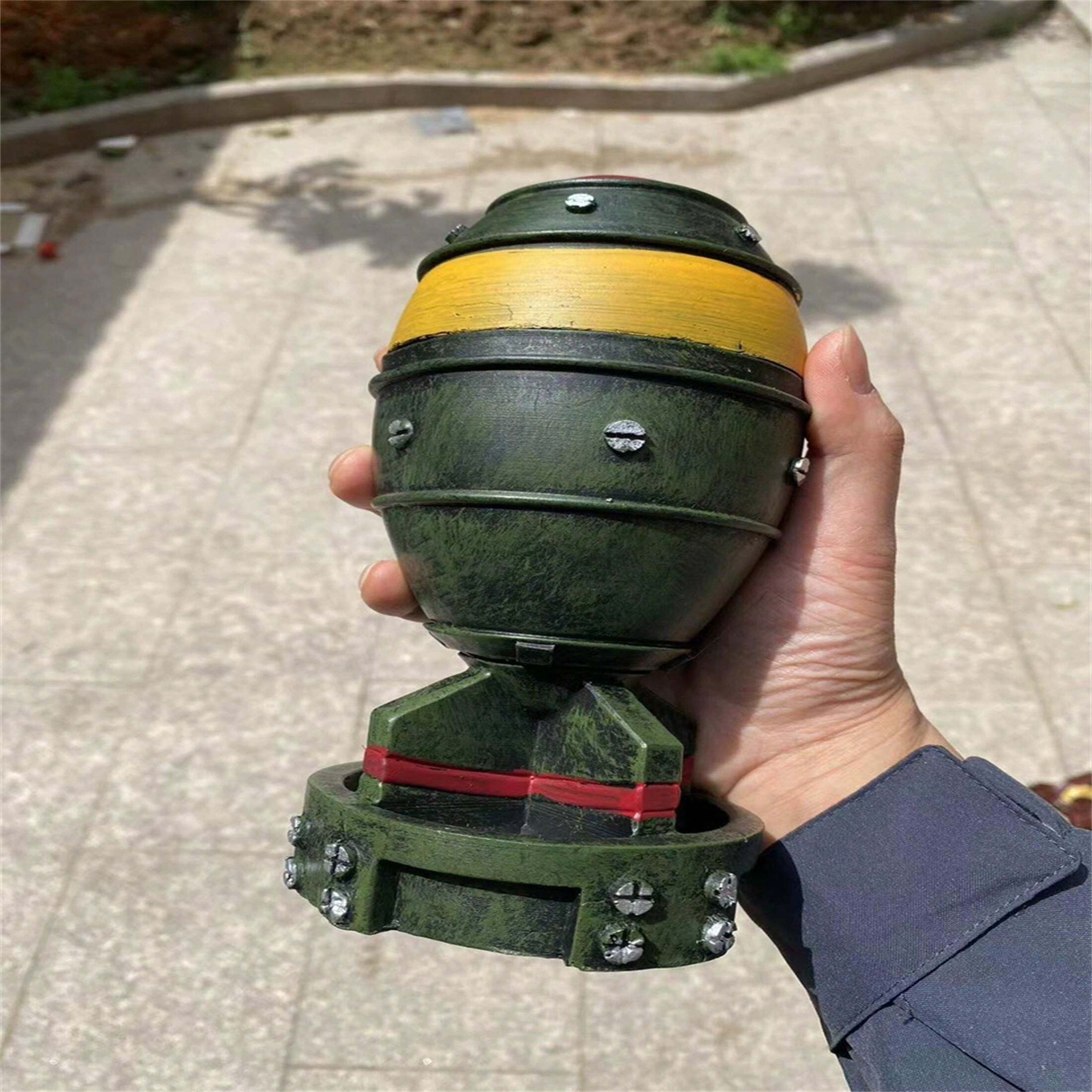 1pc Mini Nuclear Bomb-Shaped Coin Bank, For Outdoor Gardens, Balconies ...