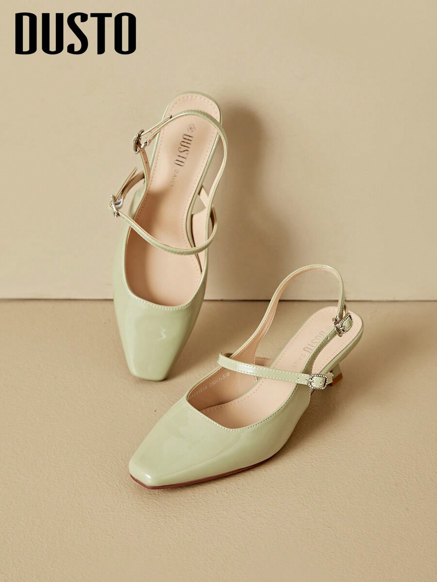 DUSTO Mary Jane Sandali Chiusi Con Tacco Alto Nuova Moda Con Scatola ...