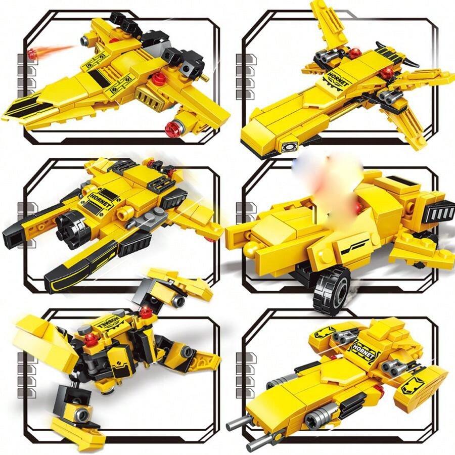 2024 New Model Transformable Mecha Vehicle Transformer Robot Children ...
