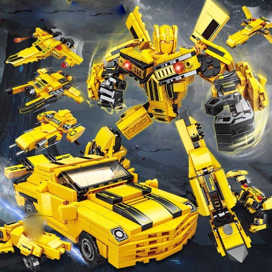 2024 New Model Transformable Mecha Vehicle Transformer Robot Children ...