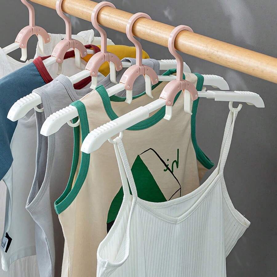 Creative Portable Multi-Function Travel Folding Clothes Hanger Storage ...