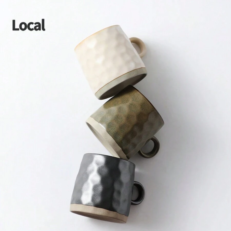 Customized Ceramic Mug Cup For Black Coffee With Ear Handle, For Coffee ...