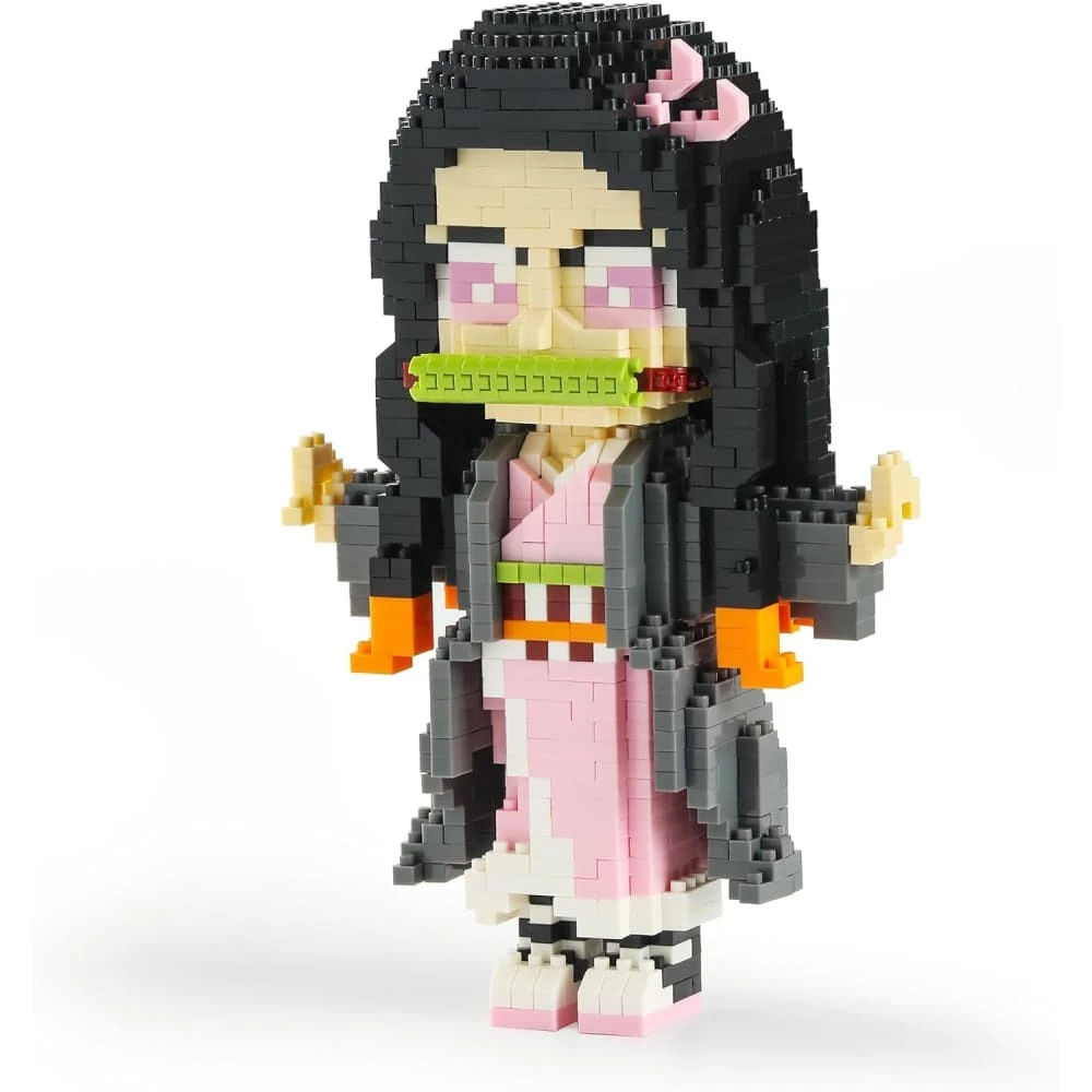 Kimetsi No Yaiba 3D Puzzle Blocks 19 CM Figure Anime Shuaiyin Kochou ...