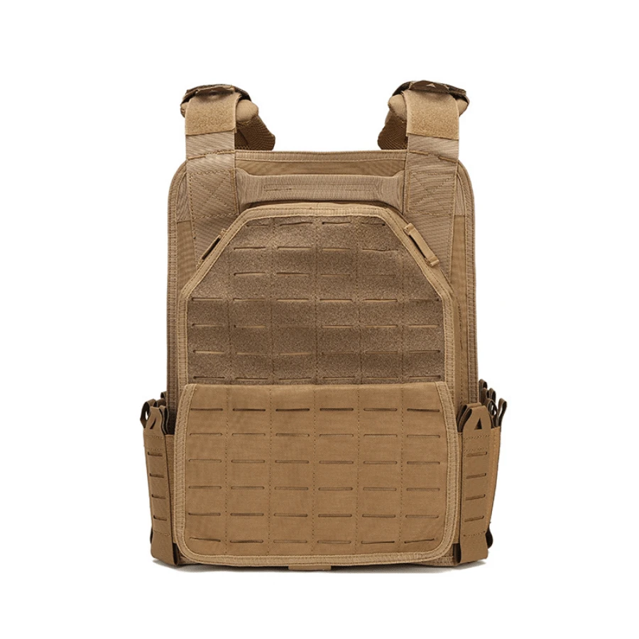 Outdoor MOLLE Tactical Laser-Cut Vest, Adjustable Breathable Quick ...