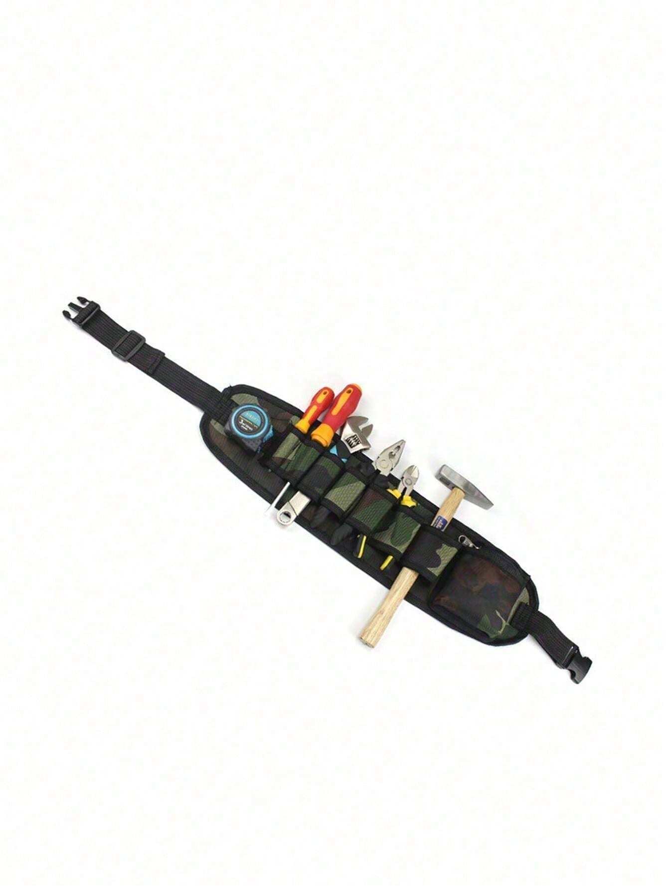 1pc 21.65 Inches Multi-Functional Electrician Tool Waist Bag With 8 ...