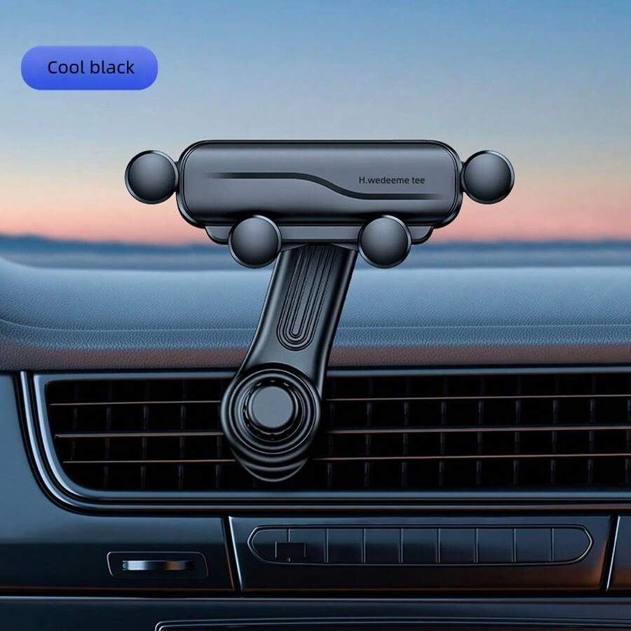 2024 New Car Air Vent Gravity Invisible Telescopic Fixed Cell Phone ...