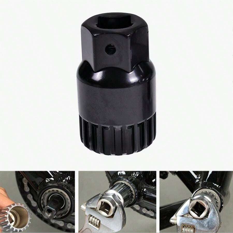 Black Single Mountain Bike Bicycle Disassembly And Assembly Maintenance ...