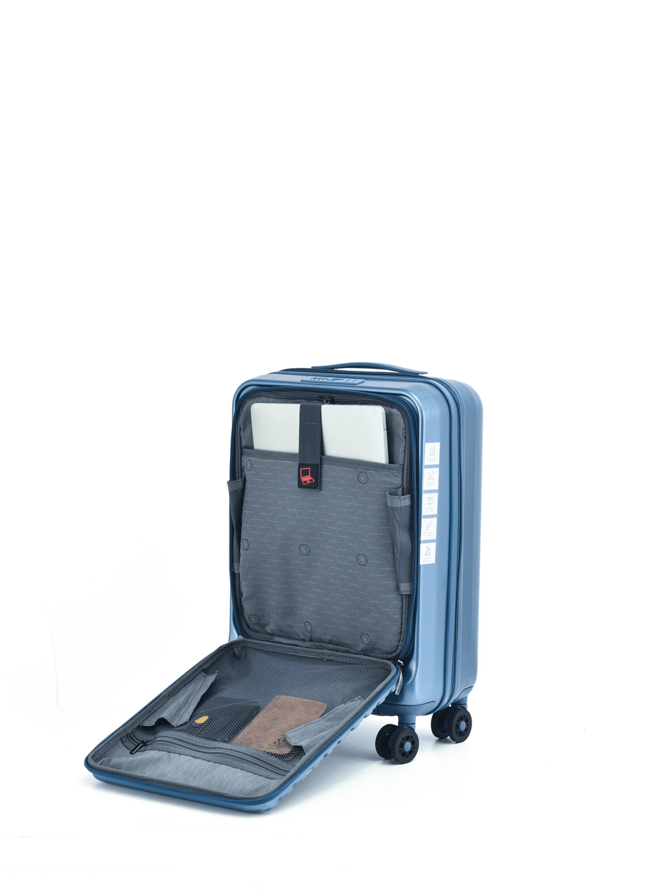 Lightweight Business Front-Opening Travel Luggage, High Capacity ...