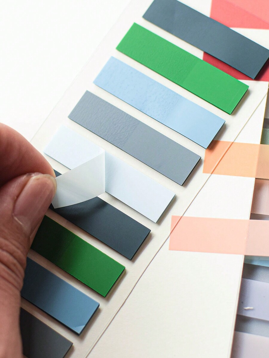 200 Sheets Of 1 Design Vintage-Style PET Sticky Notes For Labeling And ...