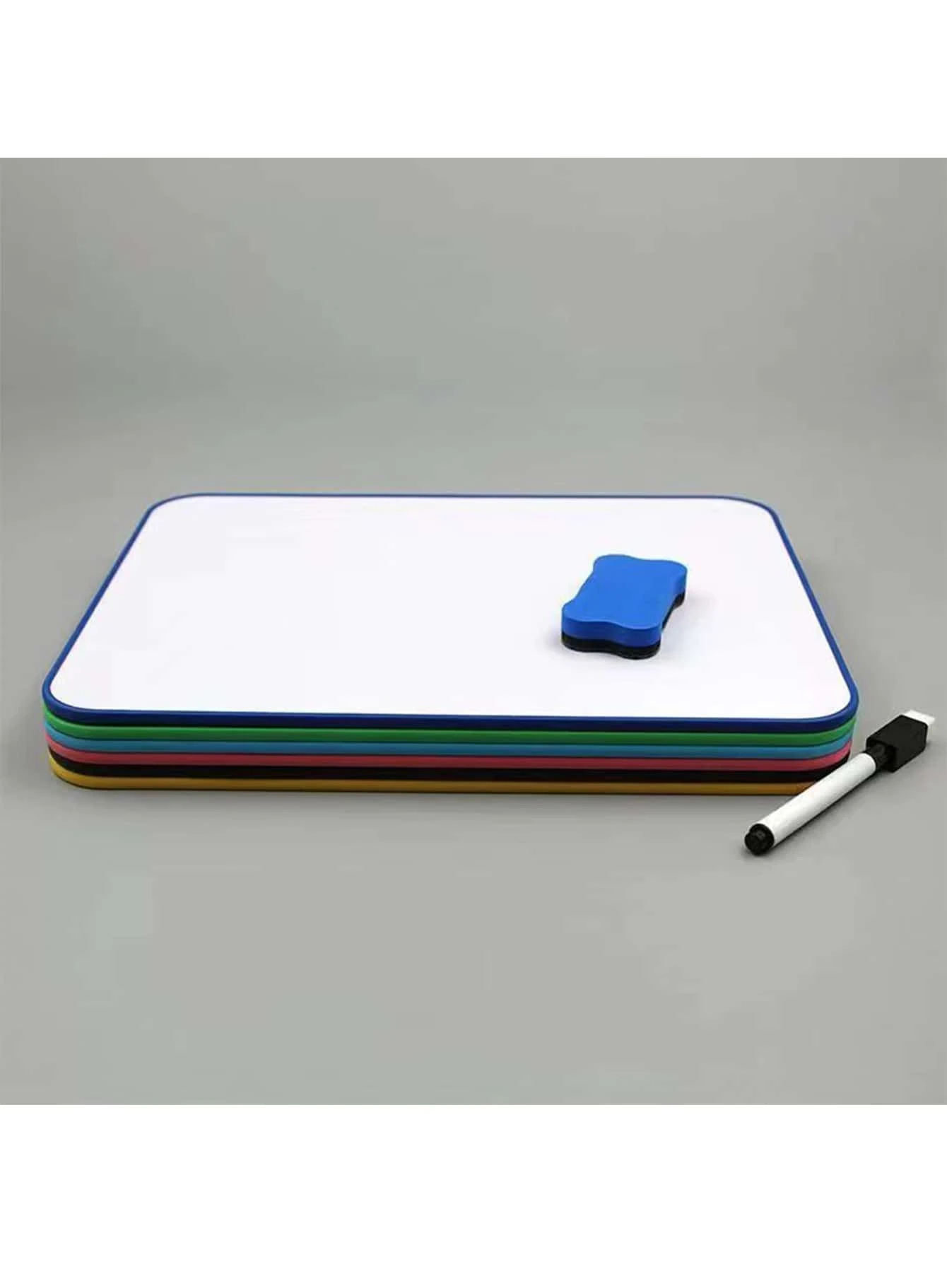 1pc Soft Edge Small Whiteboard, Double-Sided Erasable Whiteboard ...
