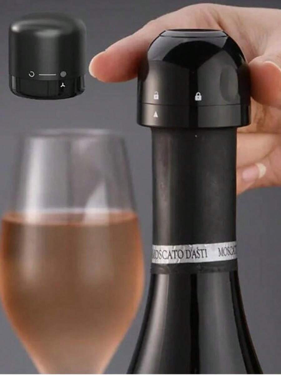 Silicone Sealed Wine, Beer, Champagne Stopper, Red Wine Bottle Cap ...