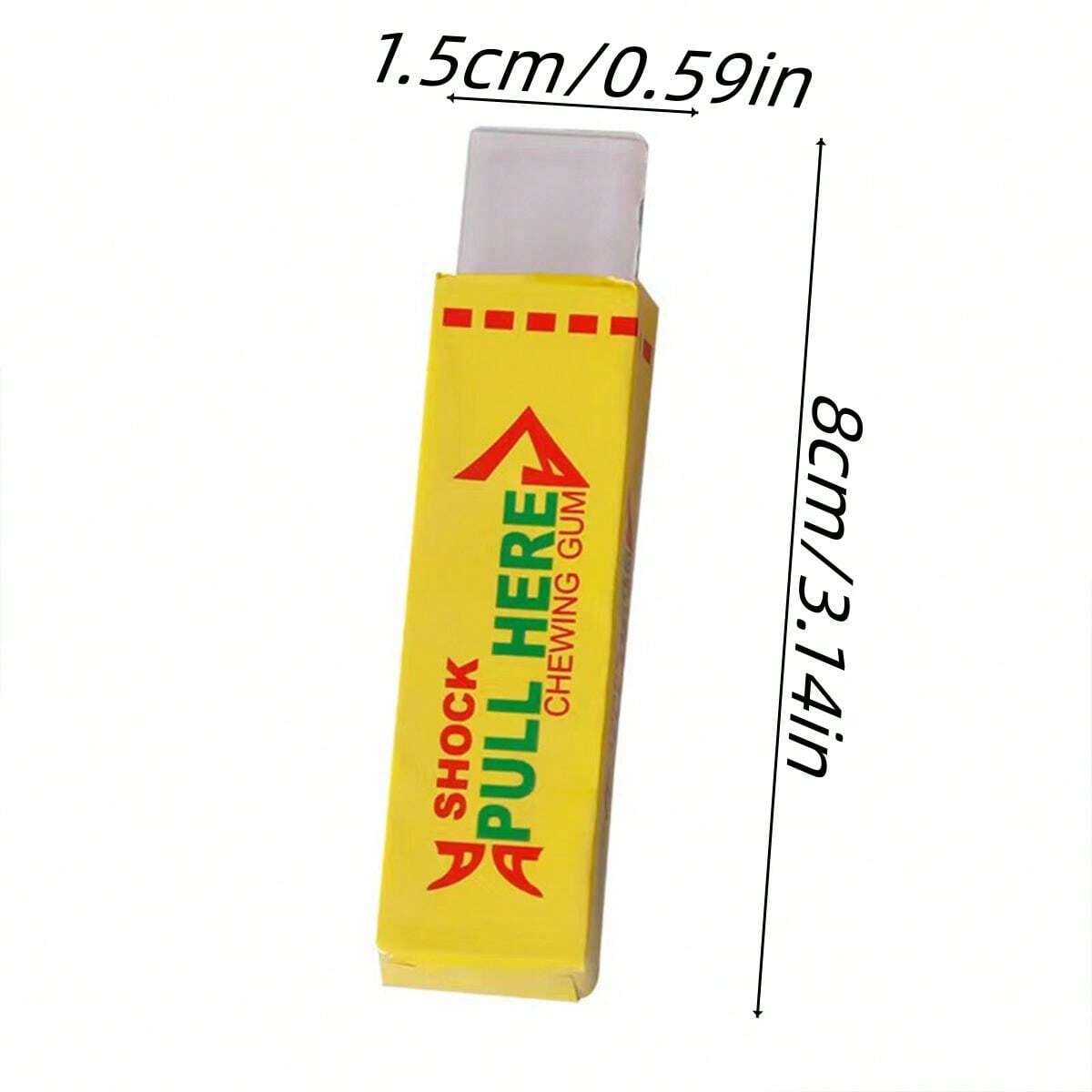 1pc Electric Shock Prank Funny Toy Chewing Gum Electric Shock Chewing ...