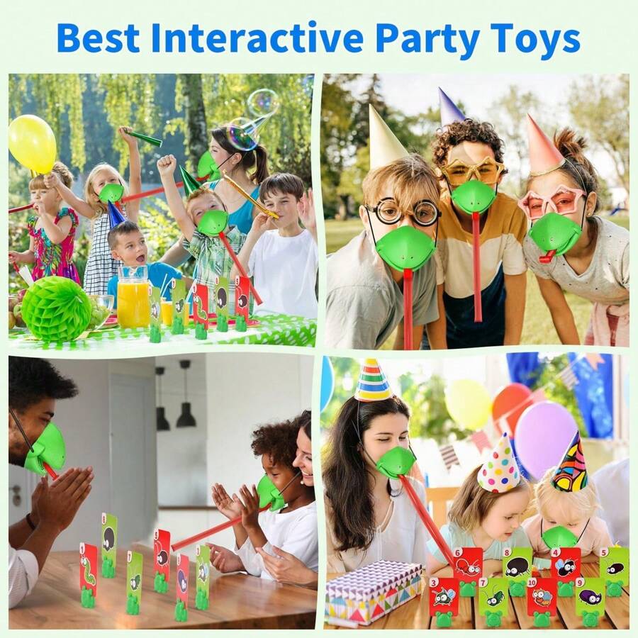 One Set Of 20 Cards And 2 Frog Masks For Family Board Game, Frog Face ...
