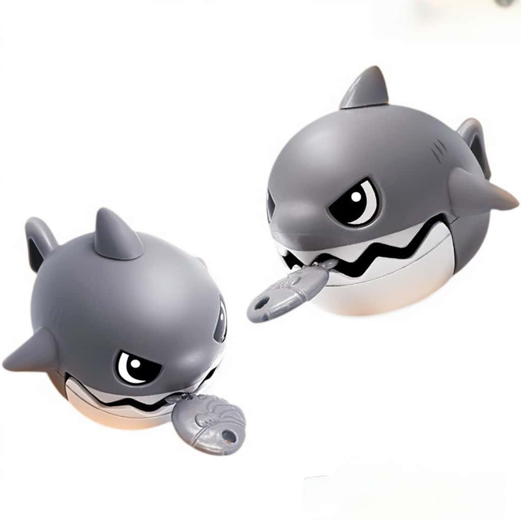 One Cable Operated Little Shark Pendant, Big Fish Eats Small Fish Style ...