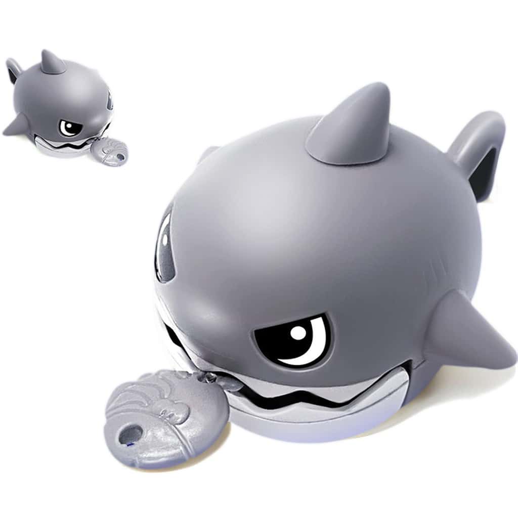 One Cable Operated Little Shark Pendant, Big Fish Eats Small Fish Style ...