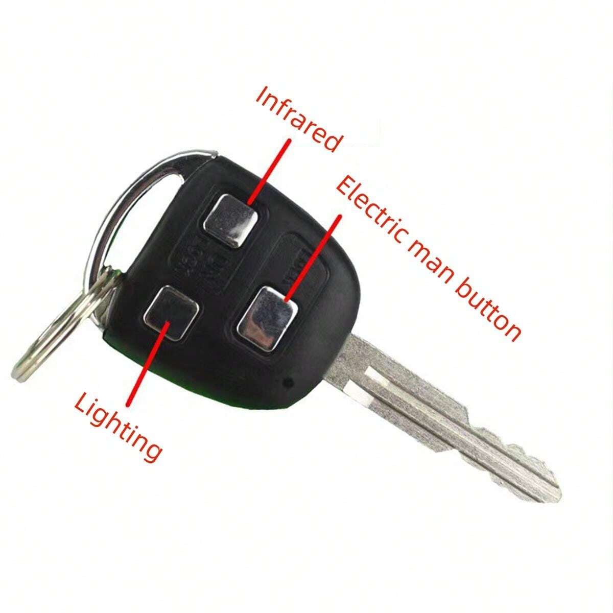 1pc Electric Shock Remote Control Car Key Prank Toy With Weird & Funny ...