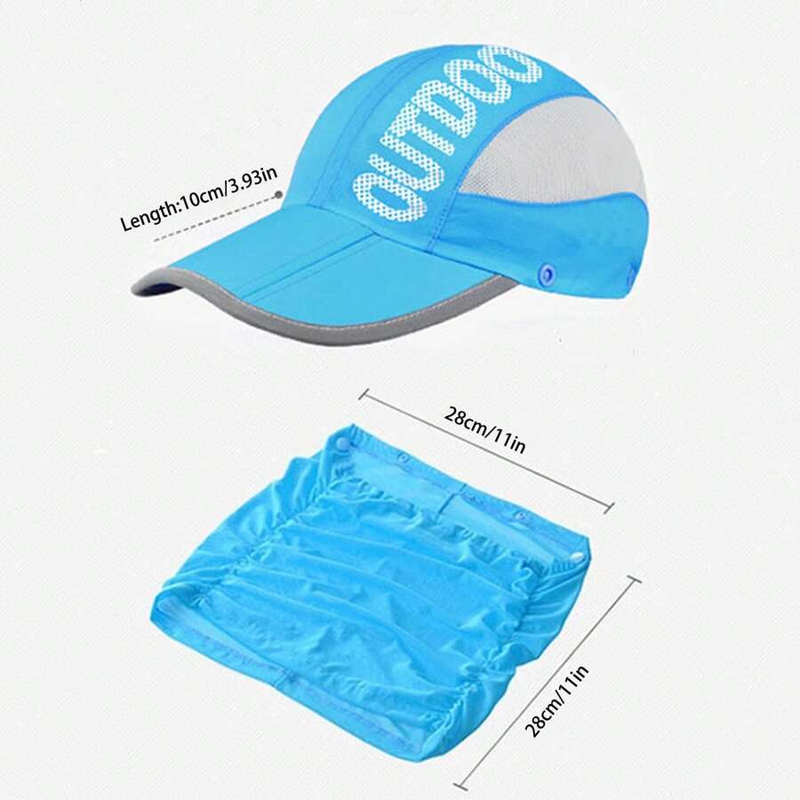 Women Sun Protection Cap Quick Drying Duck Tongue Cap Summer Korean ...