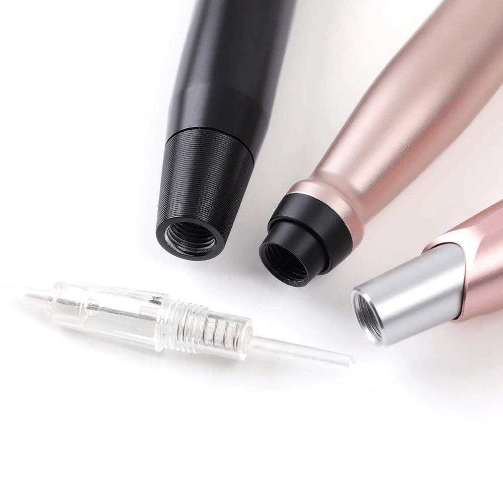 10Pcs/Set Screw Slot Needles Makeup Eyebrow Needles Makeup Tattoo ...