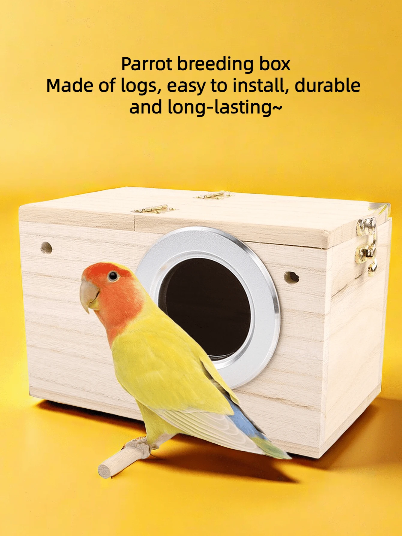 Square Bird Breeding Box For Bird Parrot | SHEIN USA