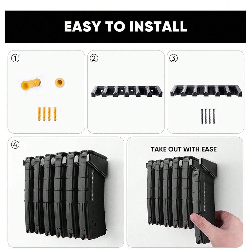 MAG Wall Mount For Mag Wall Display | PMAG Mag Holder | AR Magazine ...