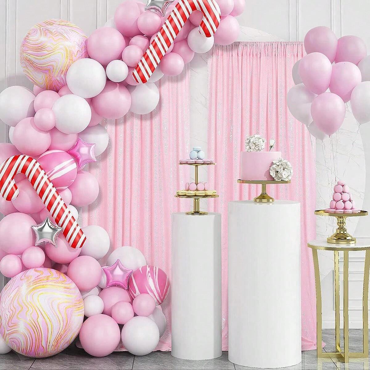 Glitter Sequin Backdrop Curtains 2 Panels 2ftx8ft Baby Shower Party ...