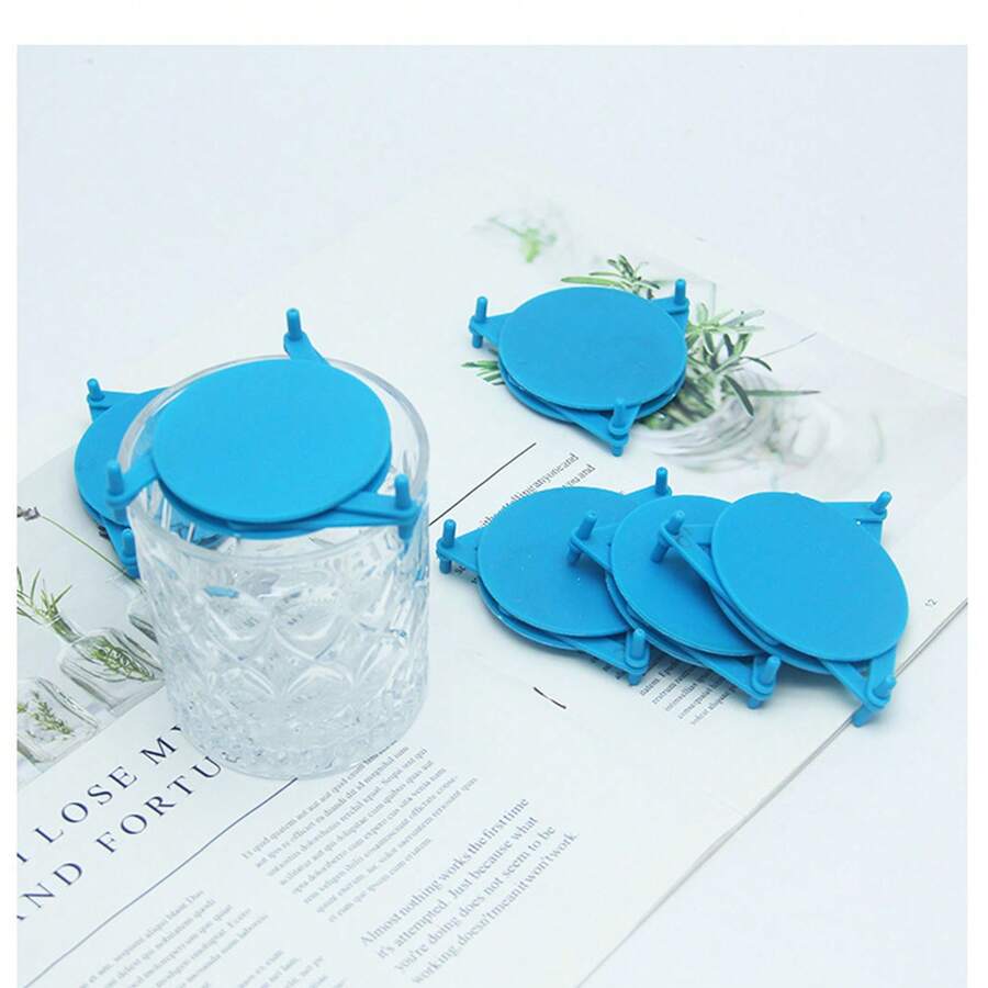 3 Sets Of Adjust N'Stack Cup Spacers, Extendable Cup Cushions, Wine ...