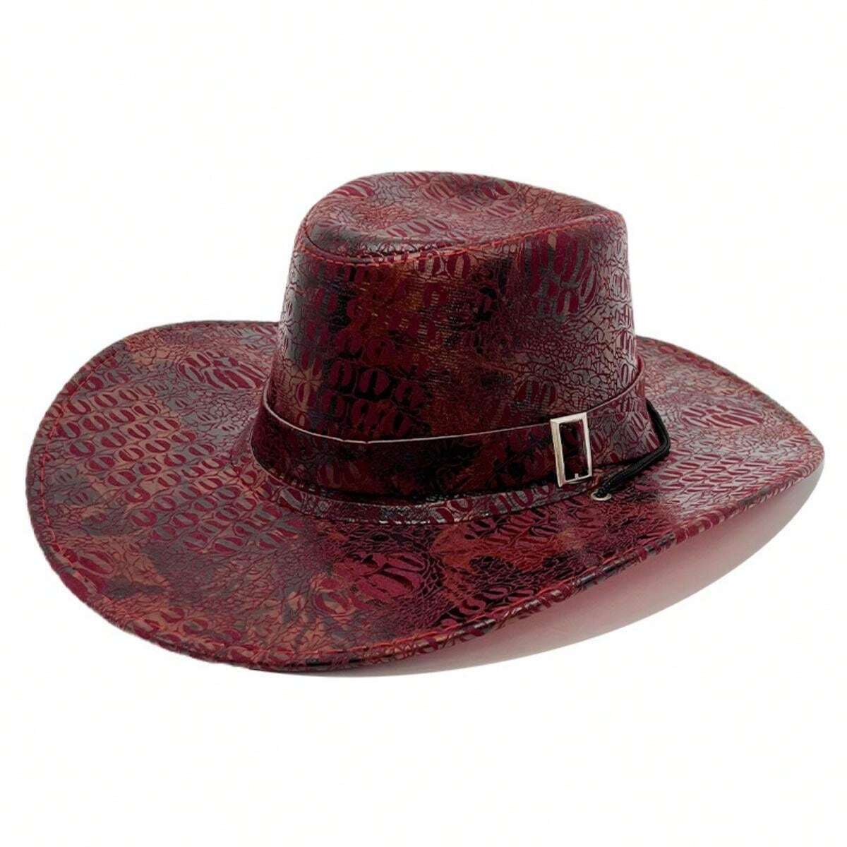 New Vintage Style Sun Hat For Men, With Large Brim And Western Cowboy ...