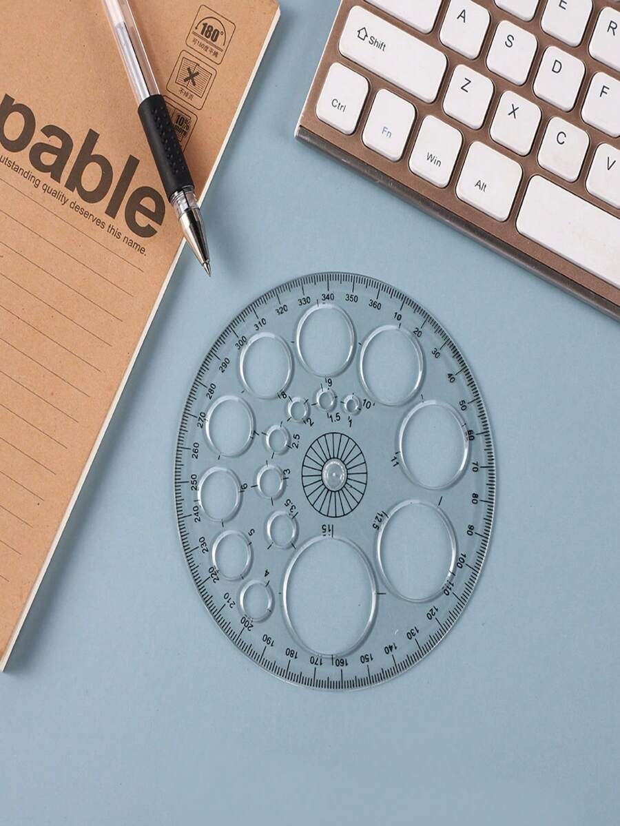 One Piece Set Of 360 ° Full Circle Protractor Full Circle Instrument ...