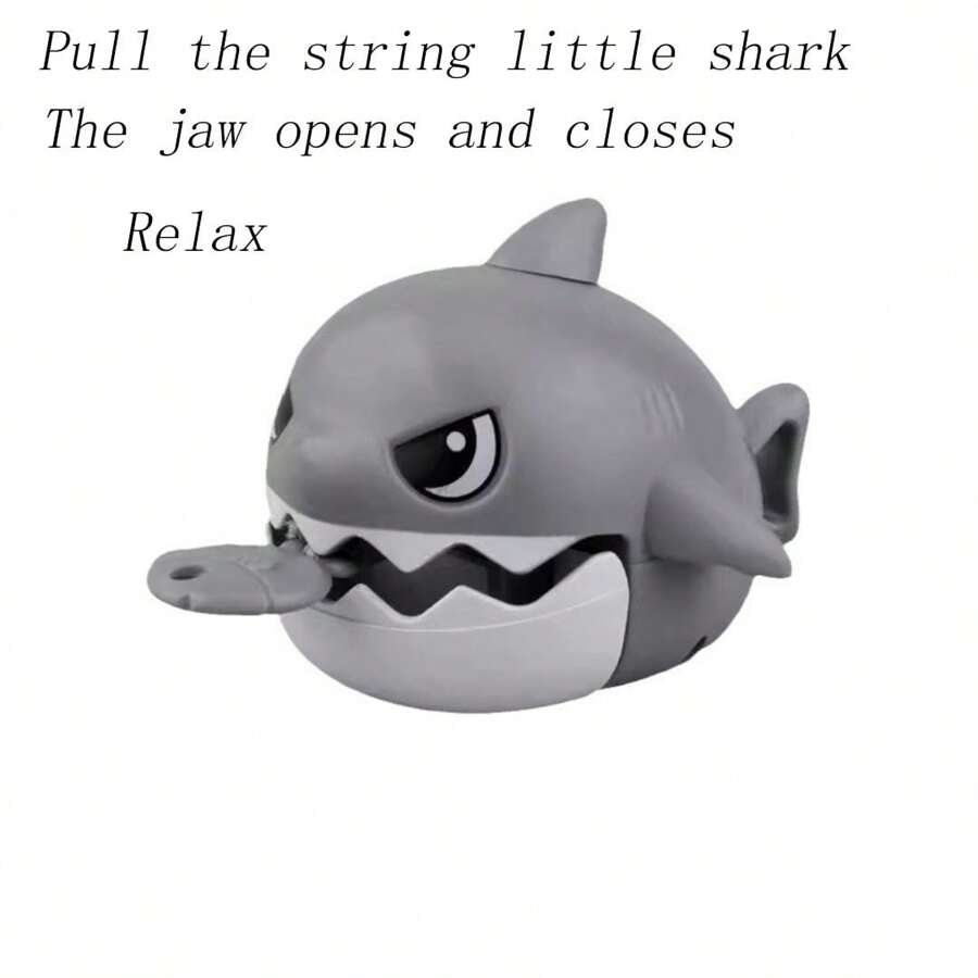 One Cable Operated Little Shark Pendant, Big Fish Eats Small Fish Style ...