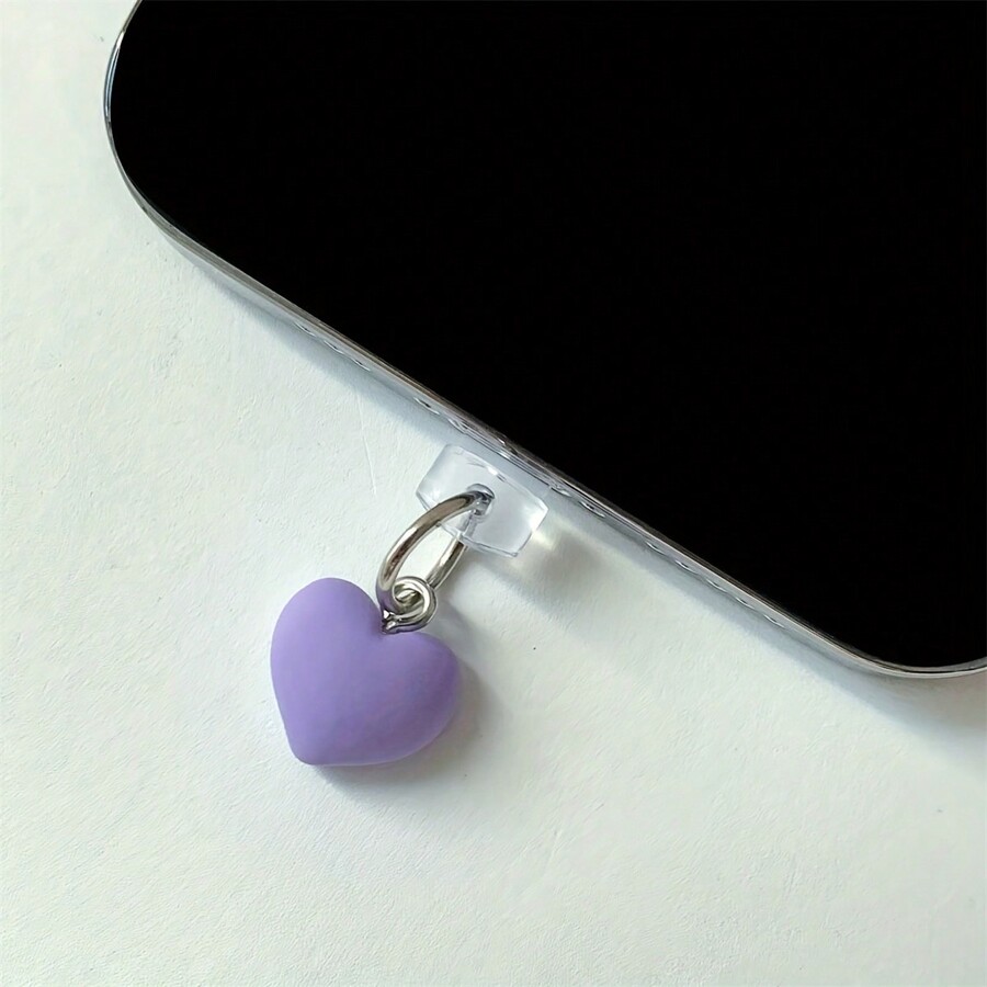 Love Cell Phone Dust Plug - Exquisite And Compact, Protective Charging ...