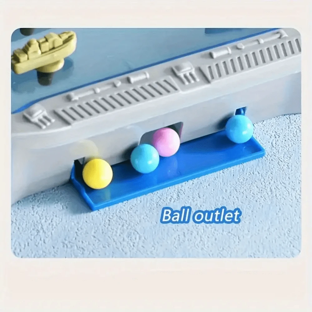Naval Battle Shooting Chess Board Game, A Two-Player Board Game Toy ...