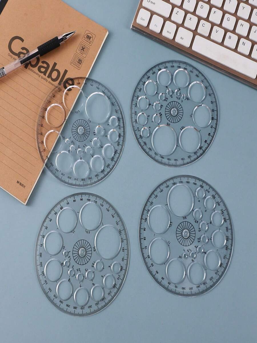One Piece Set Of 360 ° Full Circle Protractor Full Circle Instrument ...