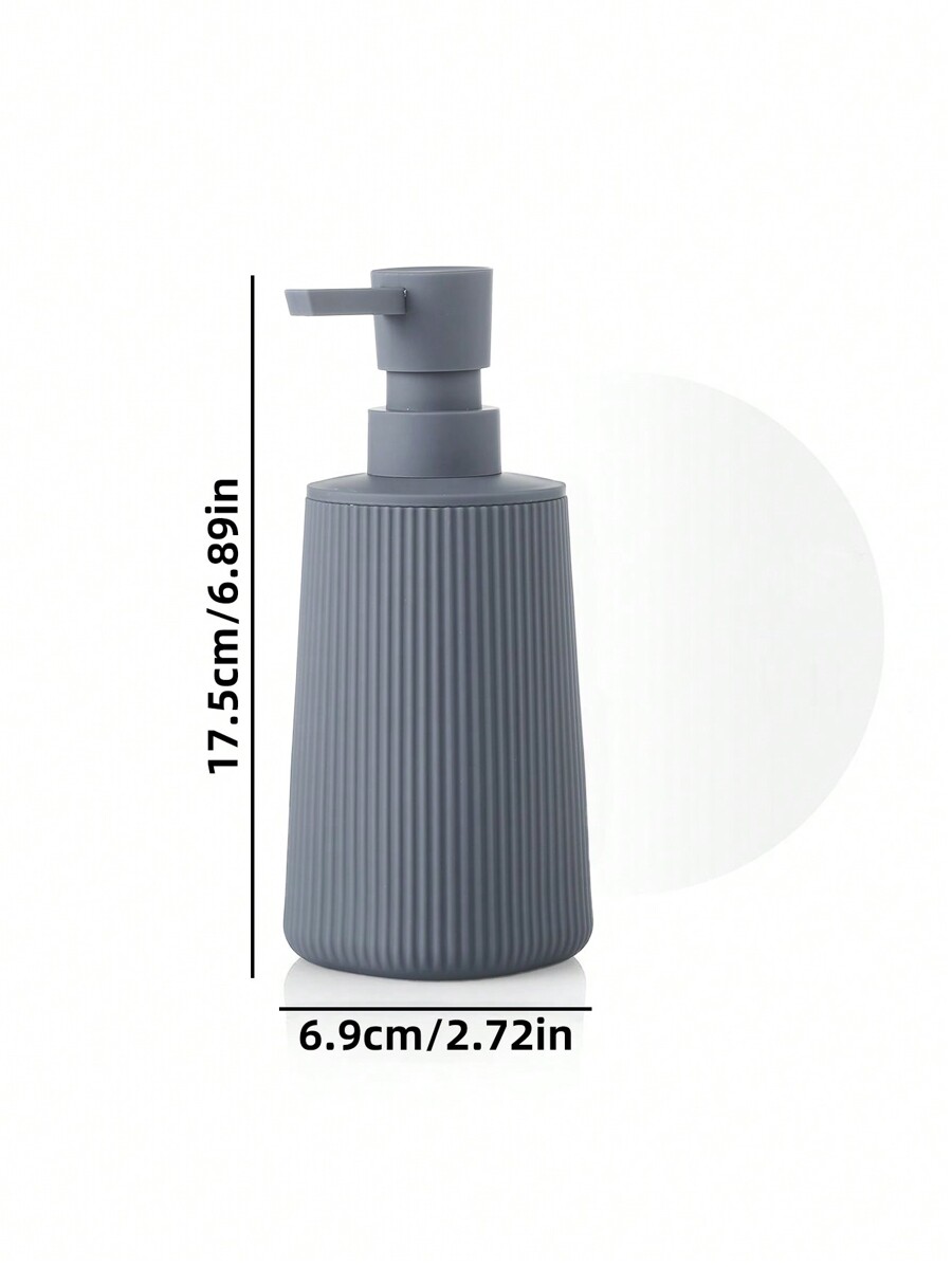 1pc Small Soap Dispenser For Bathroom And Kitchen, Modern Striped Style ...