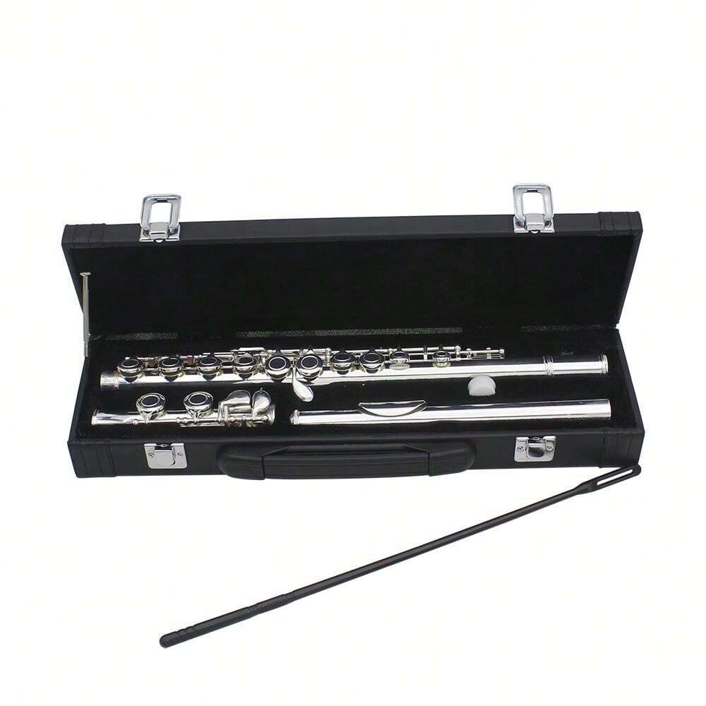 C Key 16 Holes Open/Closed Dual-Use Flute With E Key 17 Holes ...