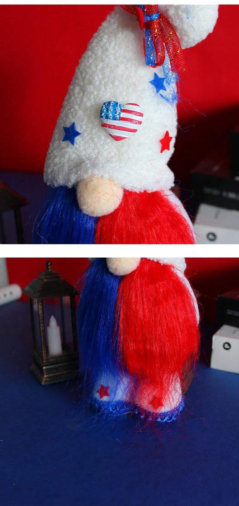 Bearded Dwarf Doll Figurine, Fabric Long Bearded Dwarf Puppet ...