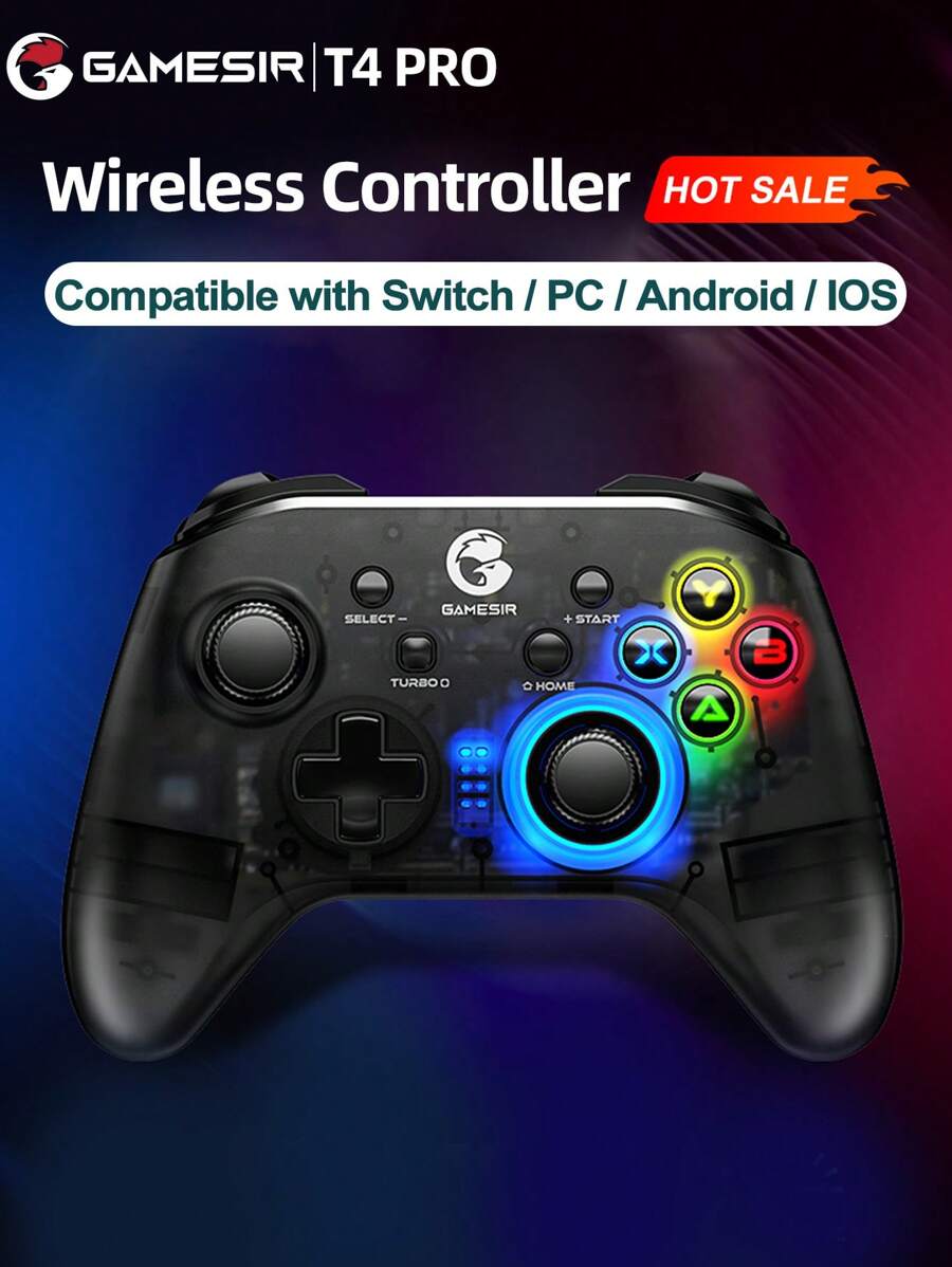 GAMESIR GameSir Switch Gamepad T4 Pro Multi-Platform PC Controller ...