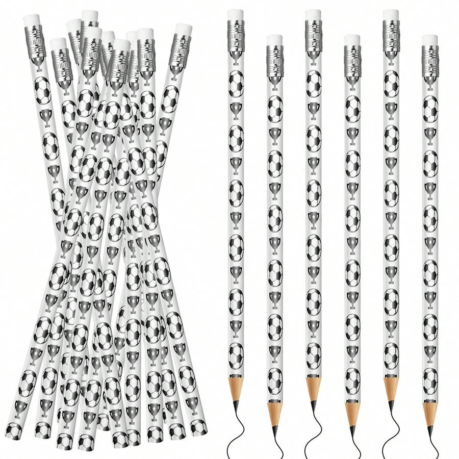 Pack Of 20 Football Themed Pencils For Students | SHEIN USA