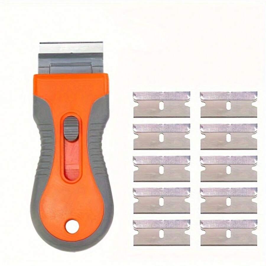 1pc Ceramic Stove Scraper Glass Cleaning Tool With 10 Blades for Sale ...