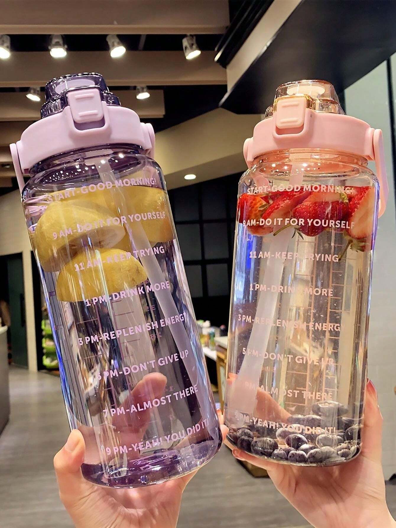 2 Types Of Random Gradient Color Water Bottles, Matte High-Temperature ...
