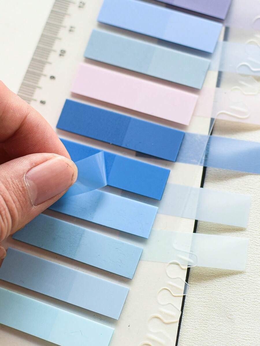 200 Sheets Of 1 Style PET Sticky Notes, European Retro Style Index ...