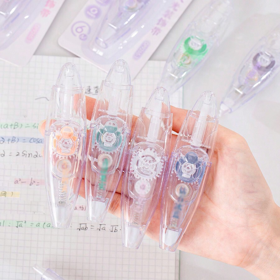 1pc Cute Transparent Highlighter Tape For Student Journal Decoration ...