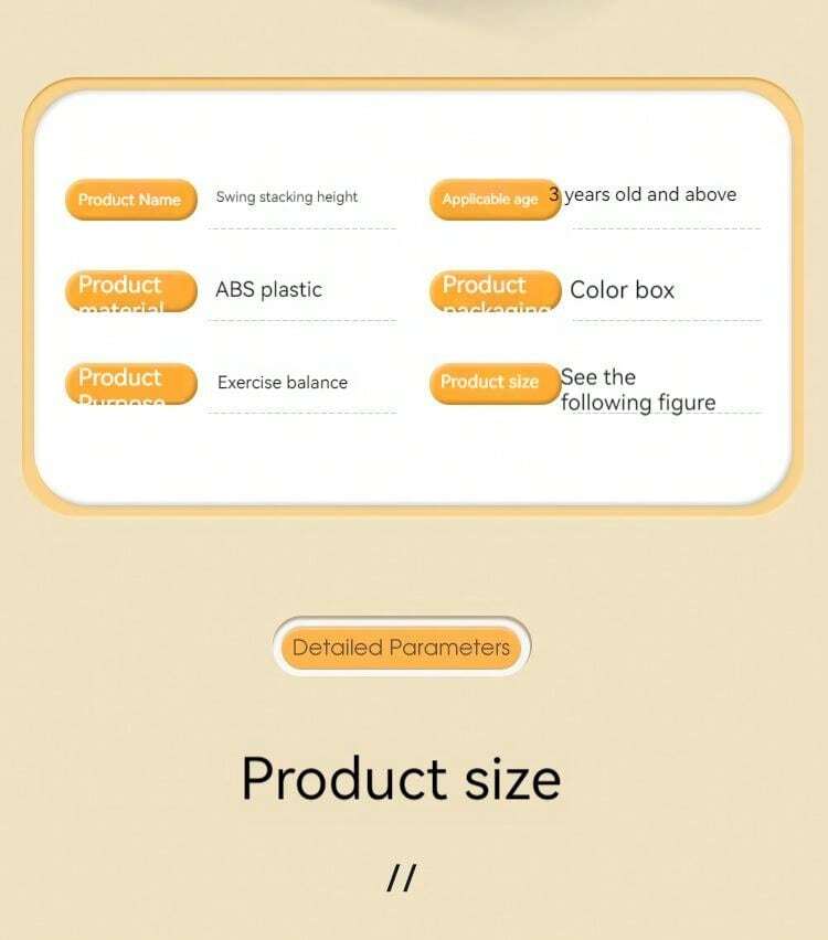 Tetris Building Block Swinging Stacking Game, Balancing Puzzle-Assembly ...