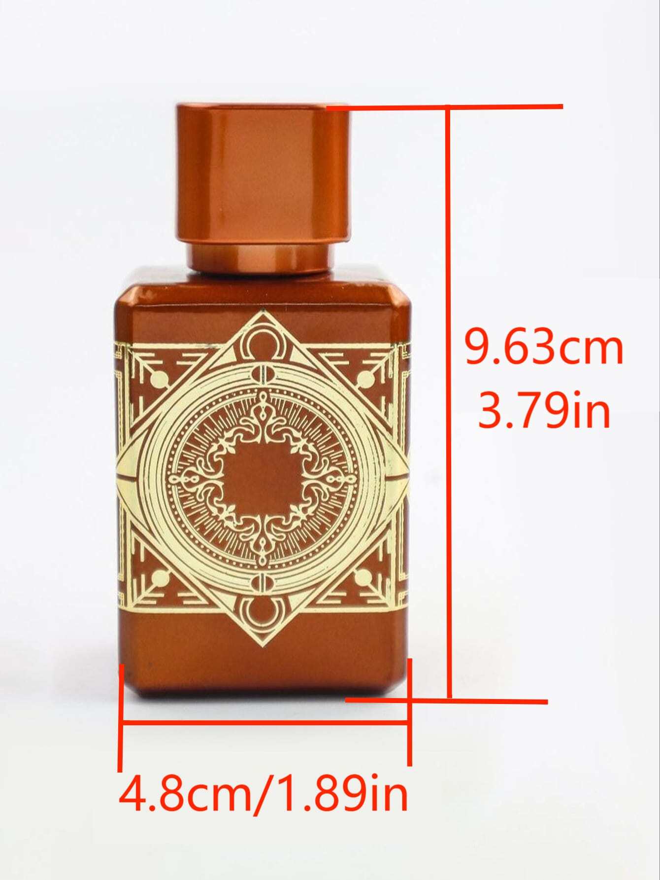 Perfume Bottles 50ml Luxury Flacon Parfum Empty Perfume Atomizer Travel ...