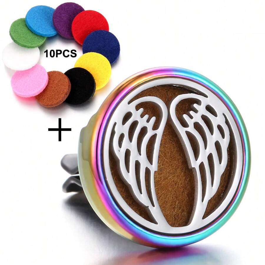 30mm Tree Of Life Essential Oil Diffuser Car Vent Clip Automobile Vent ...