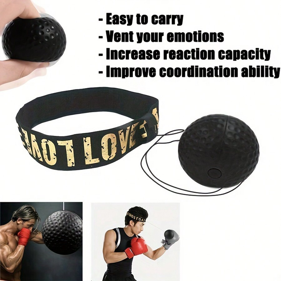 1pc Boxing Speed Ball Headband - Made Of Durable Master Reflexes ...