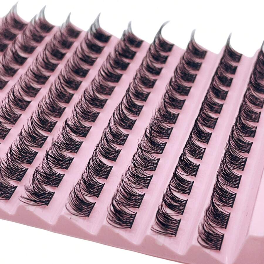 10 Rows Of Segmented Self Grafting Hair, Natural And Slender, Single ...