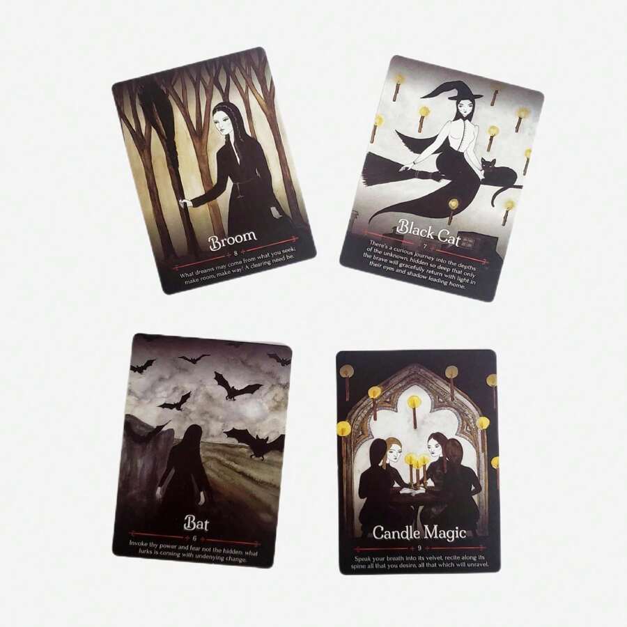 Seasons Of The Witch Samhain Oracle Fortune Telling Game, Divination ...