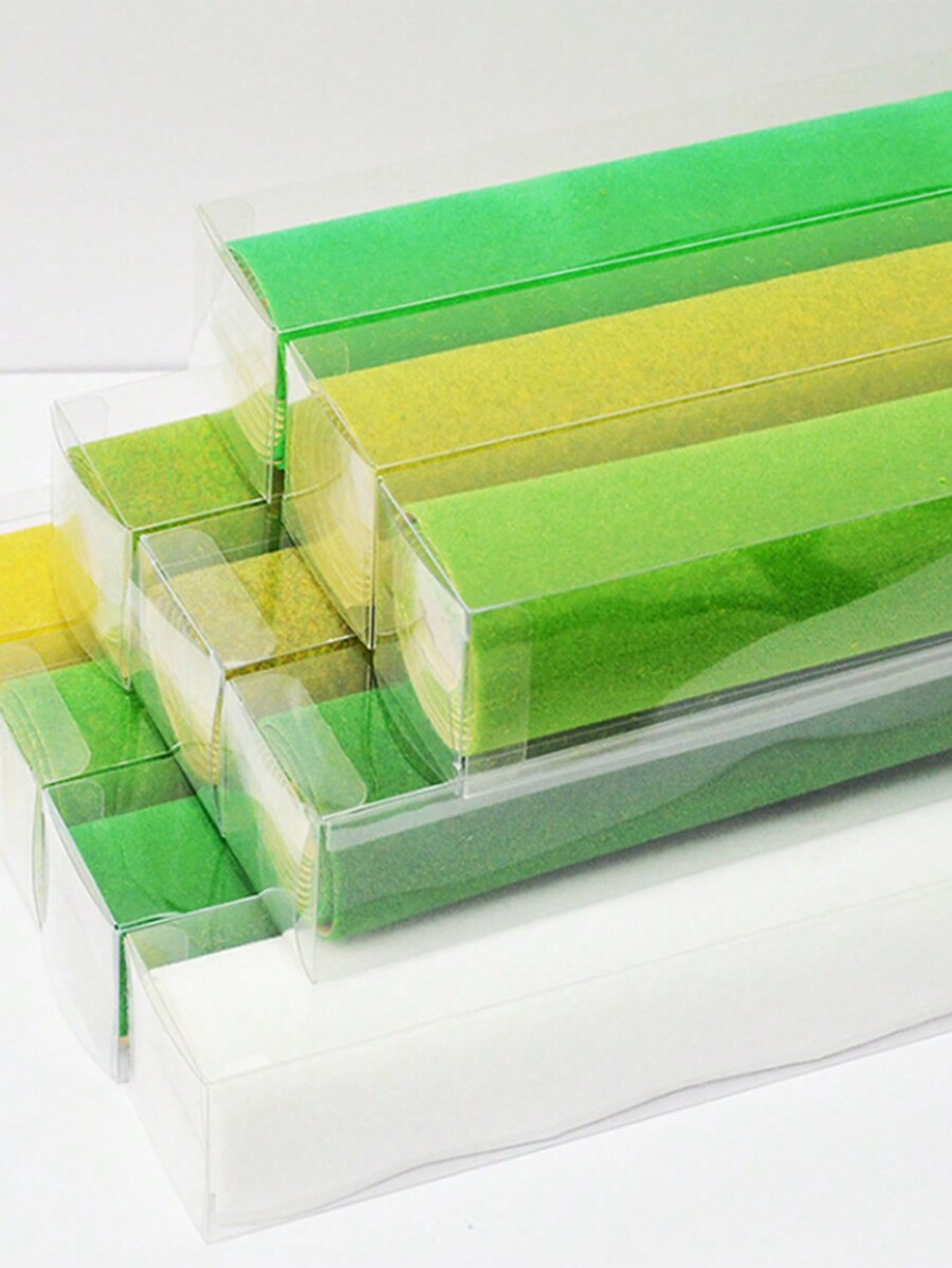 1pc Construction Sand Table Turf Paper, Artificial Nylon Turf Model ...