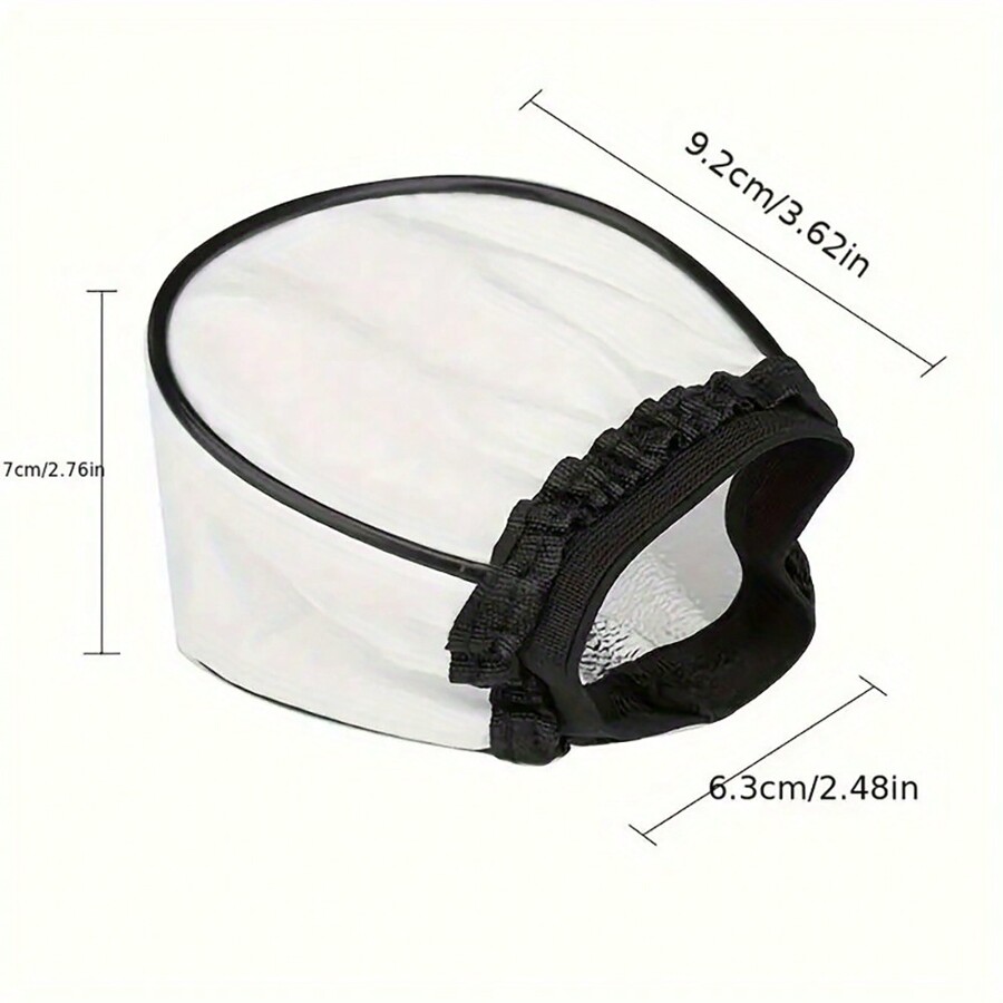 1PC Universal Soft Mini Flash Bounce Diffuser Cap Compatible With Canon, Nikon, Godox, Yongnuo ...