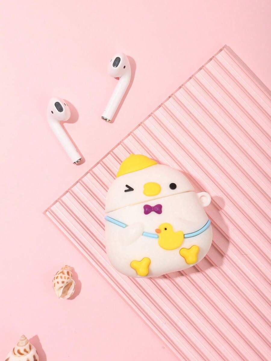 Cartoon Little Chicken Airpods Earphone Case | SHEIN USA
